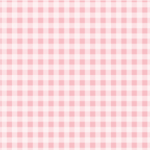 A4 Gingham Card - Small Squares- Pastel Pink - Stix2