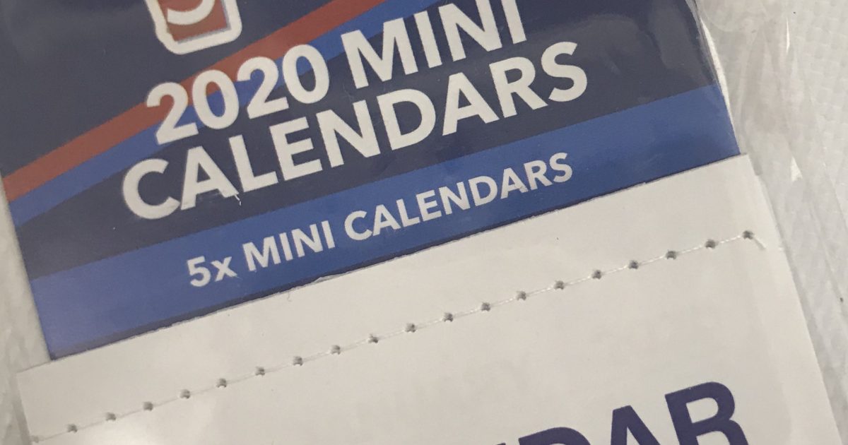 mini calendars - Stix2
