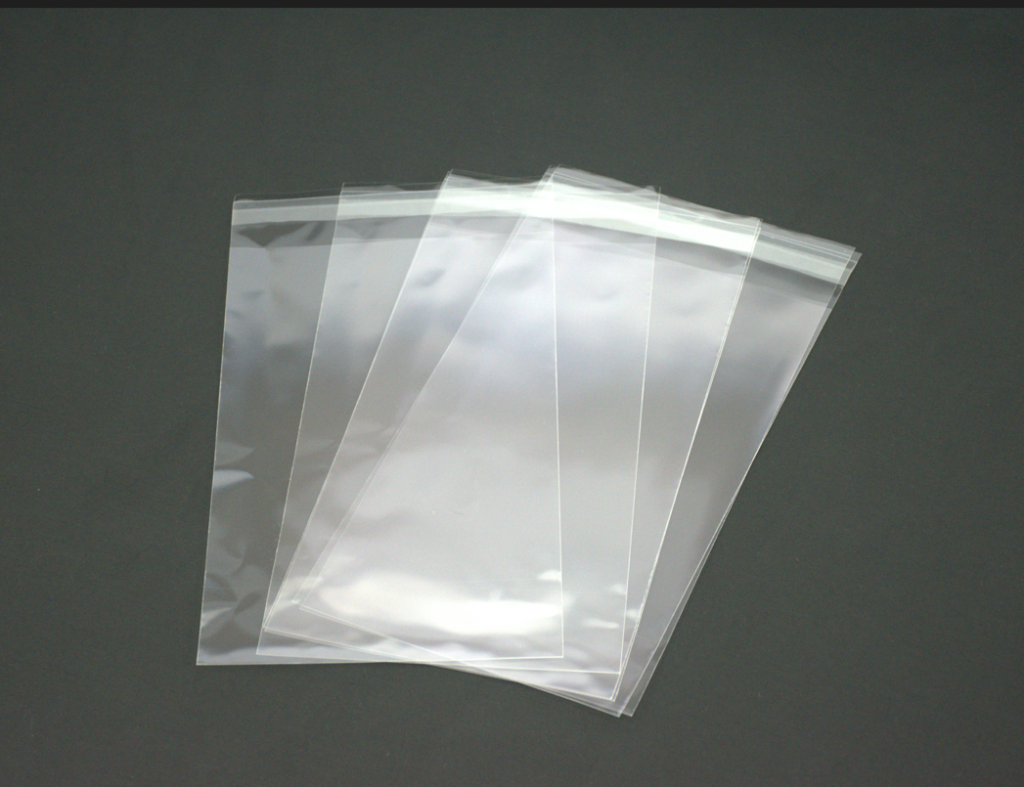 40 Micron Self Seal Bags - 145mm x 224mm + 40mm lip - Per Thousand - Stix2